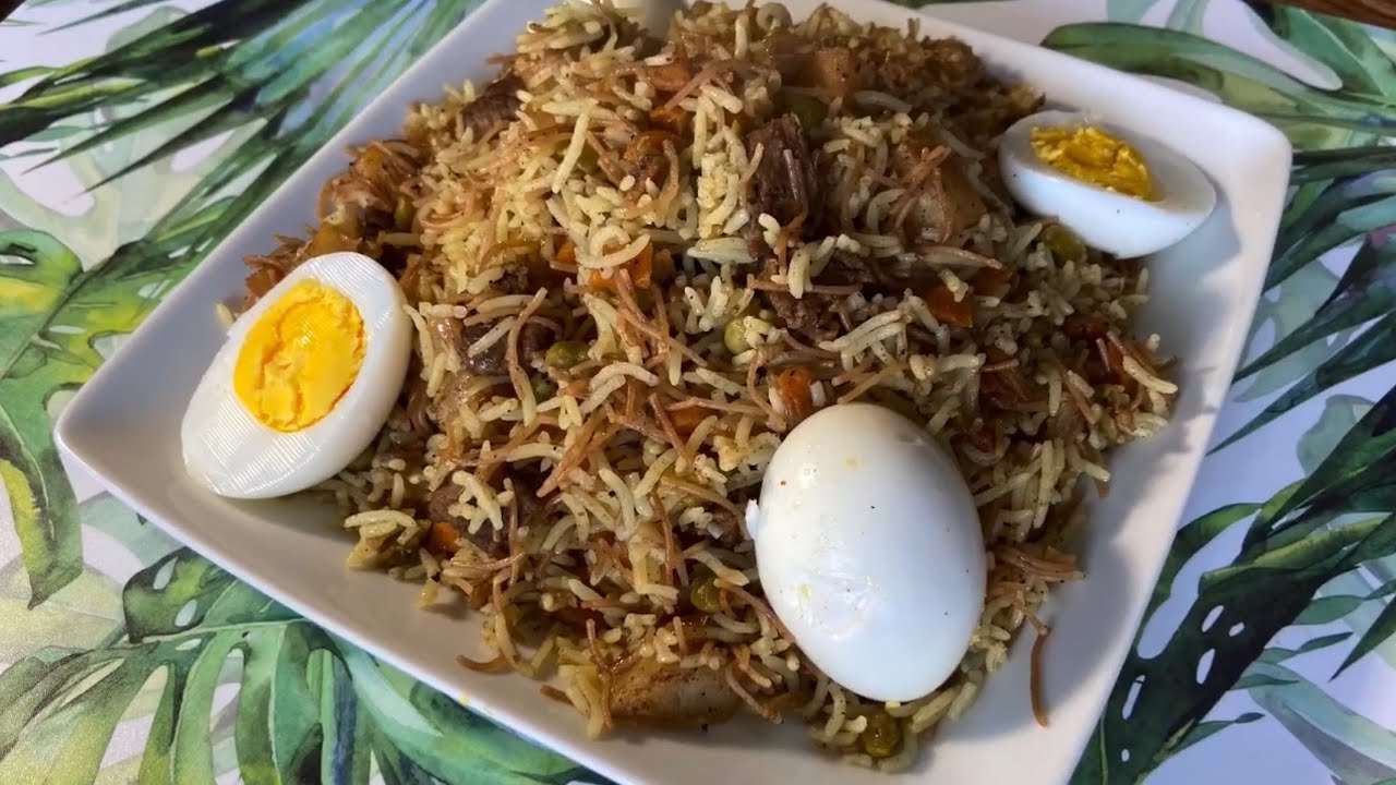 How to make Iraqi biryani/برياني عراقي - YouTube