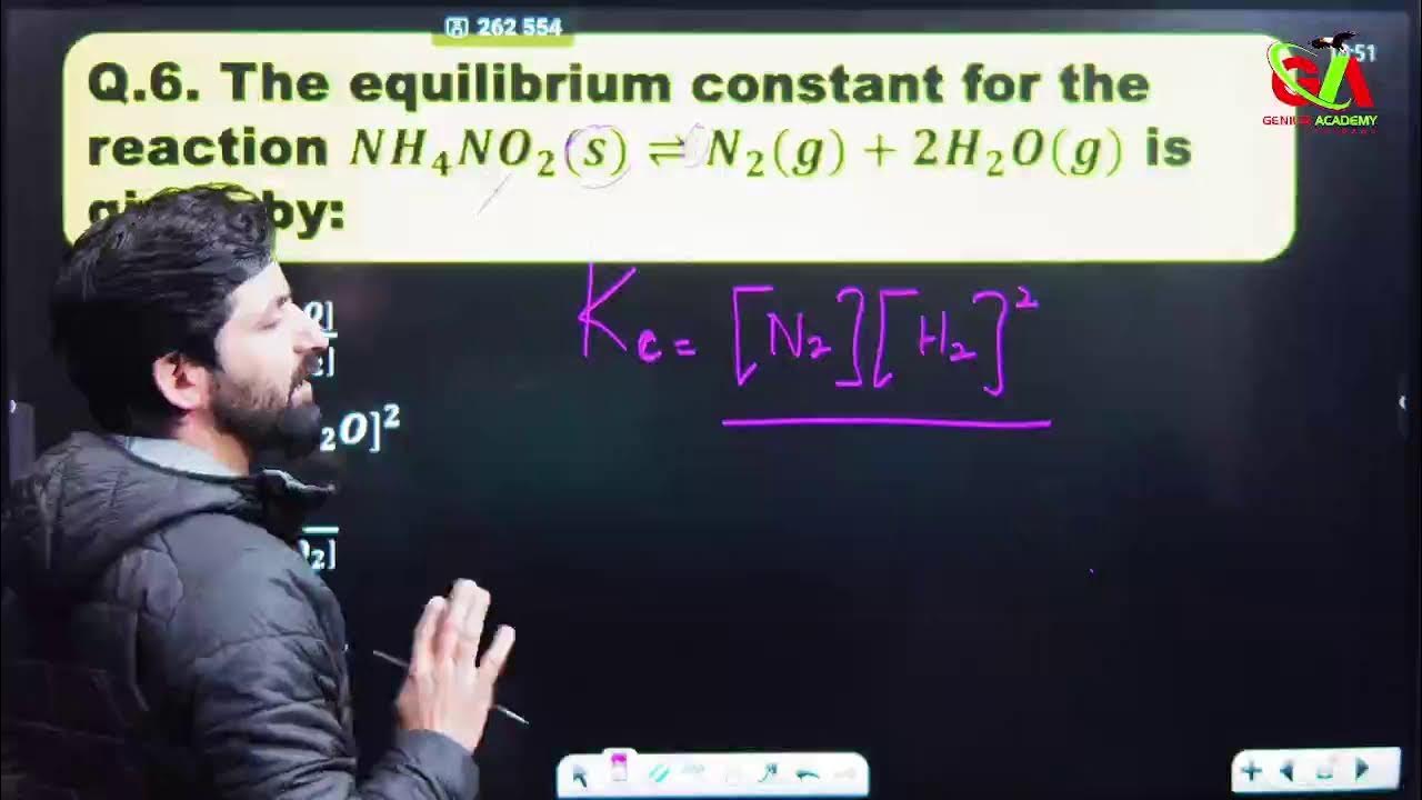 CHEMICAL EQUILIBRIUM 2ND PART - YouTube