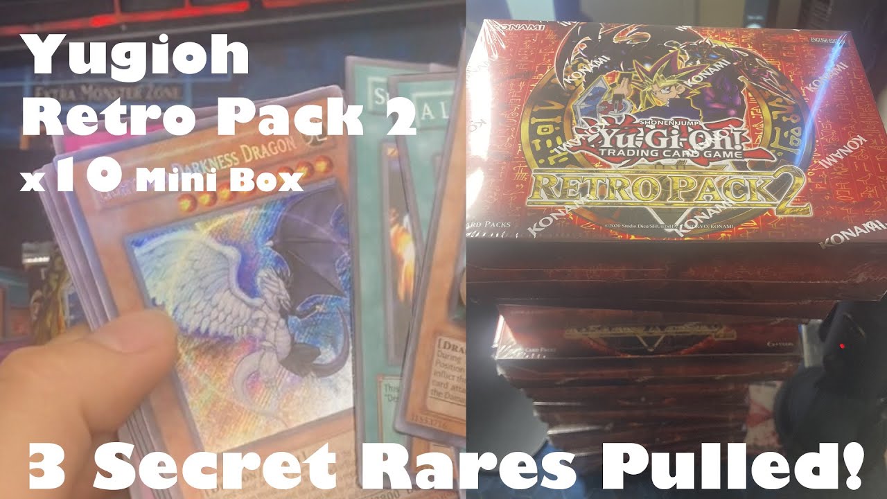 Retro Pack 2 Reprint Opening x10 Boxes (40 Packs) - Light and Darkness ...