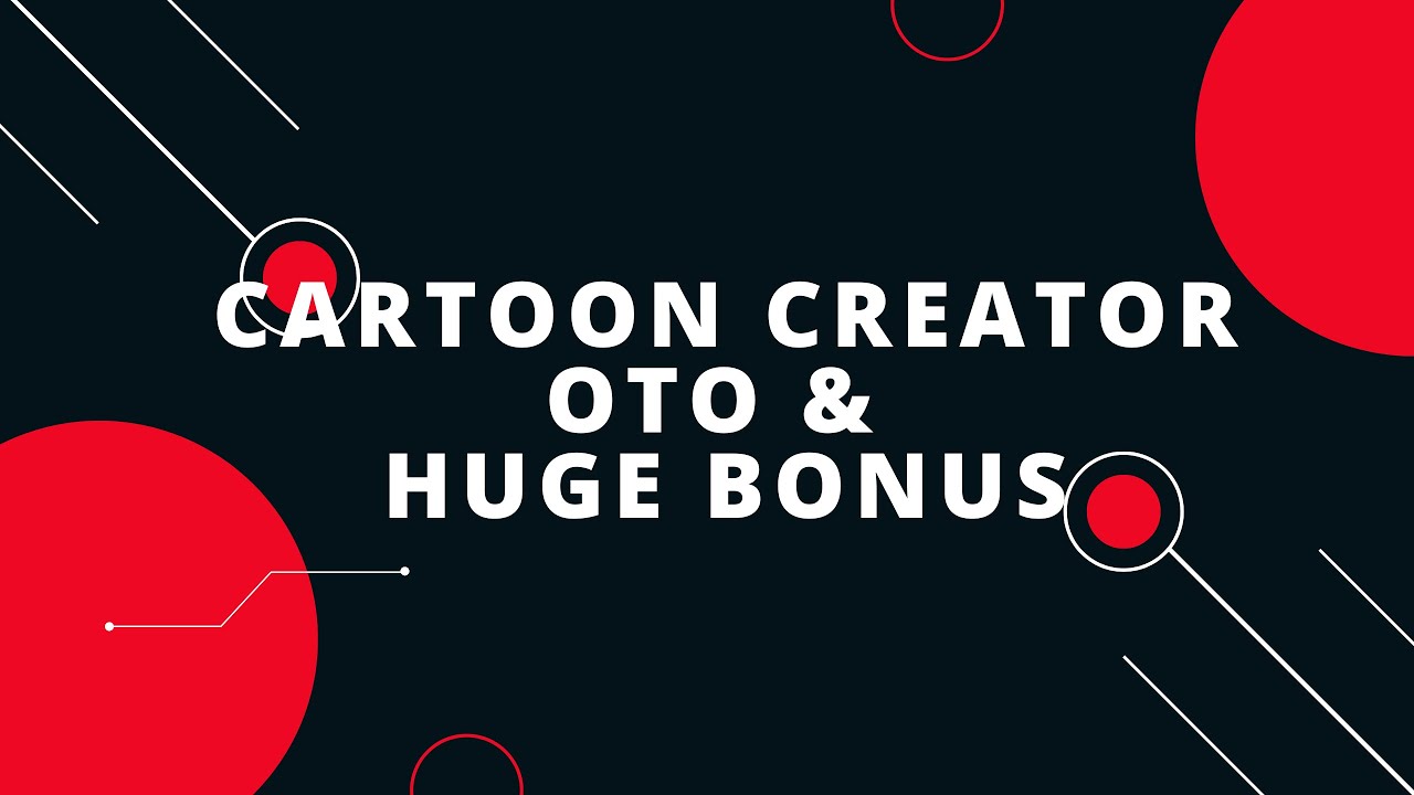 Cartoon Creator OTO All 5 OTOs - Cartoon Creator OTOs - YouTube