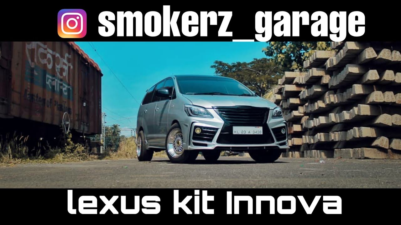 modified Innova,lexus kit, kerala - YouTube