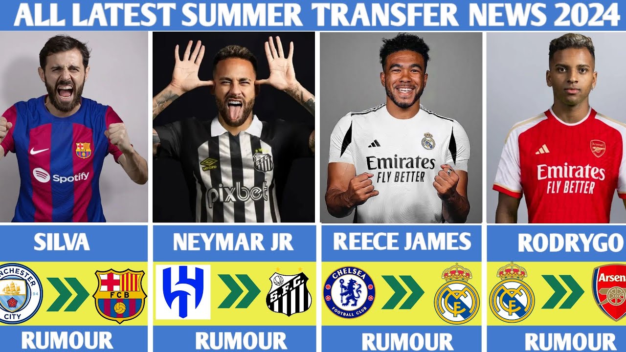 🚨ALL THE LATEST CONFIRMED AND RUMOURS TRANSFERS THIS SUMMER RODRYGO TO ...