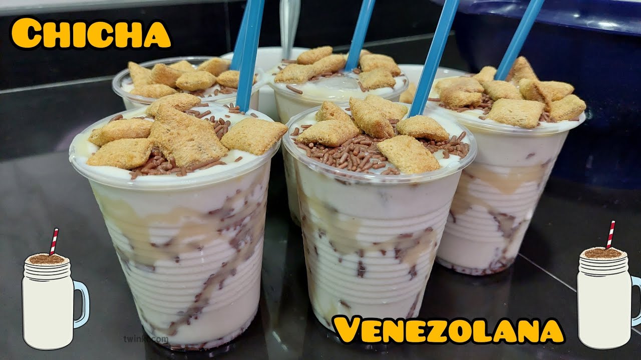 Chicha🫙 Bebida Venezolana👌🏻receta de chicha - YouTube