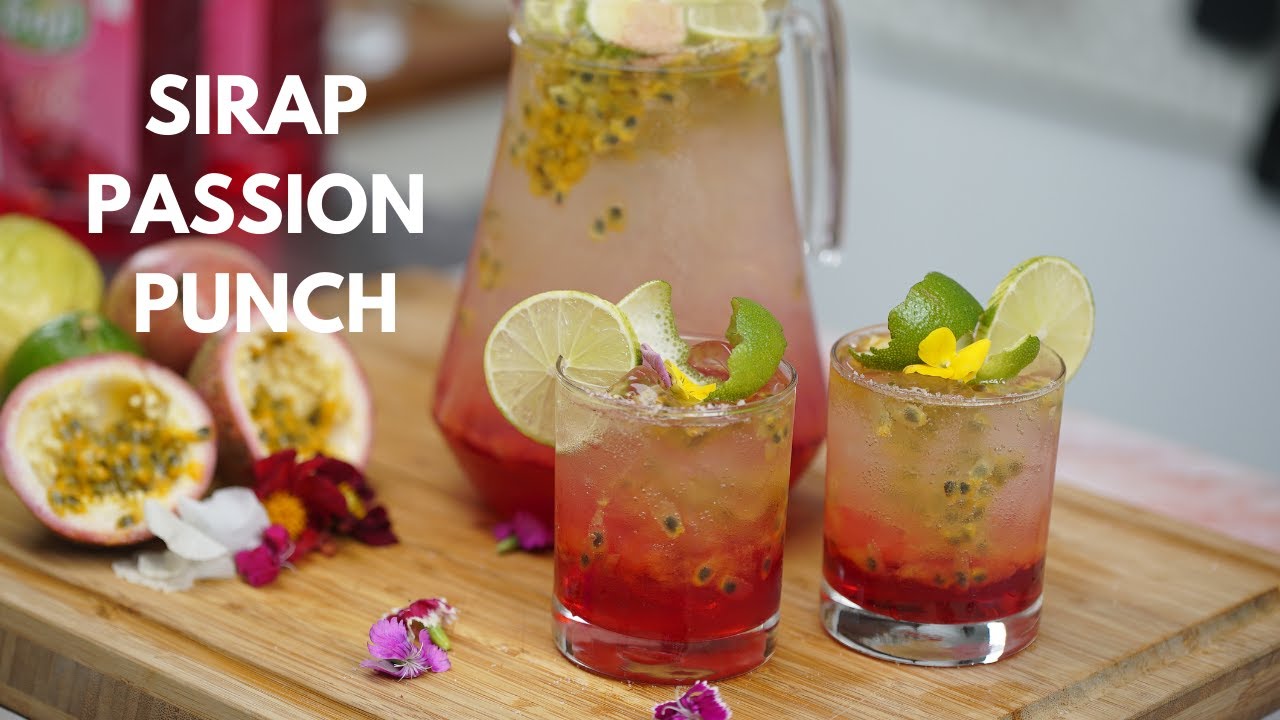 Sirap Passion Punch | SAJI - YouTube