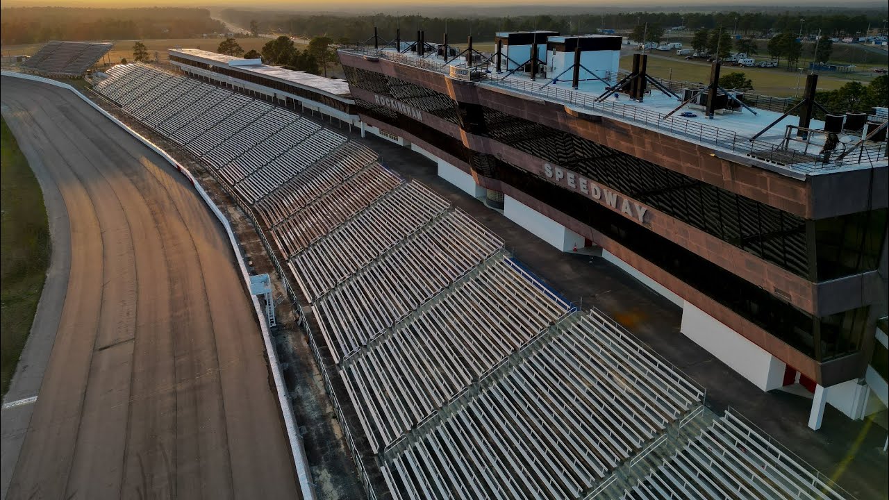 Flying Over Rockingham Speedway: An Aerial Adventure #Nascar #history # ...