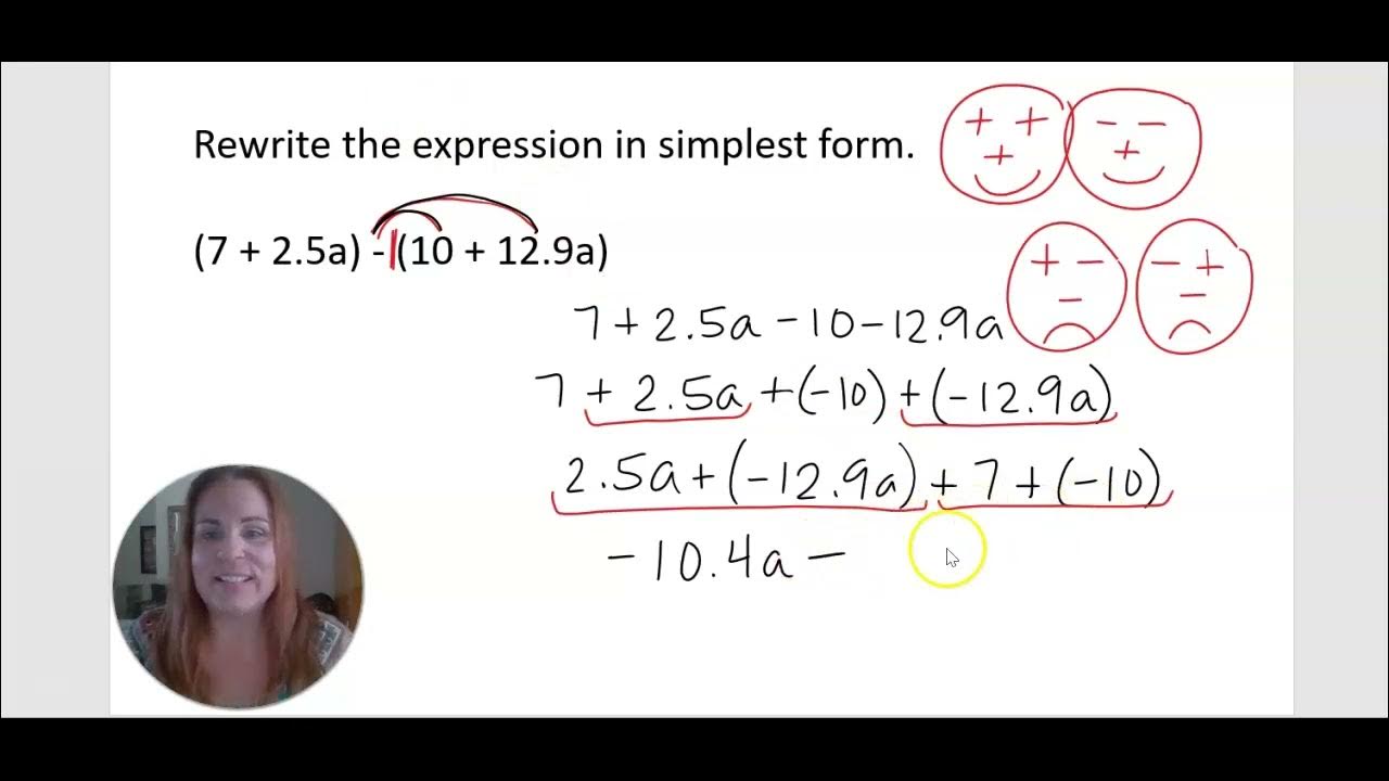 201: Adding & Subtracting Linear Expressions - YouTube