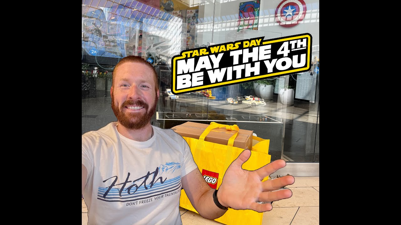 May the 4th be with you! LEGO Star Wars release day vlog! - YouTube