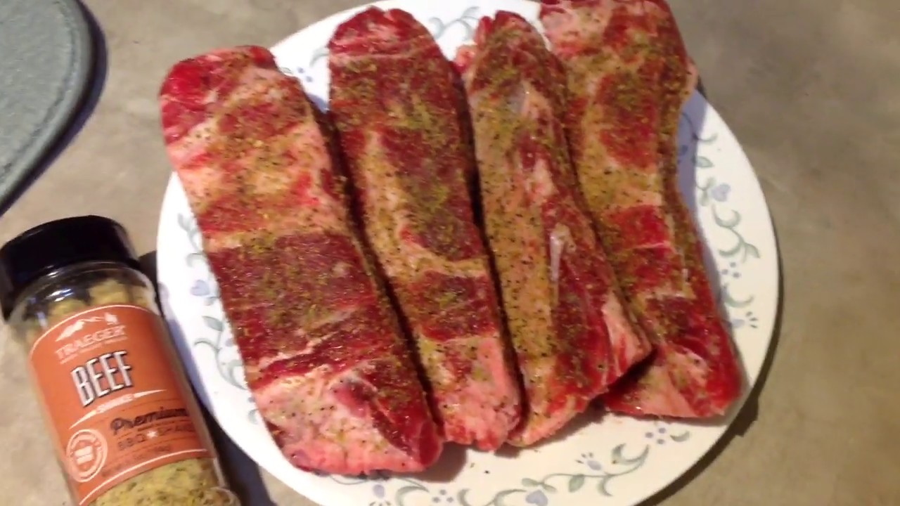 Awesome Beef Ribs On The Modified Pit Barrel Cooker - YouTube