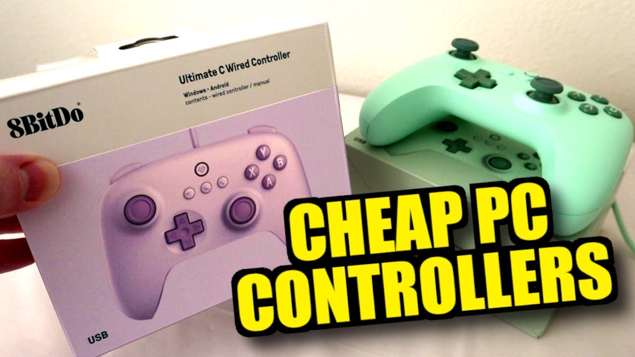 PC Controllers Under $20 - 8Bitdo Ultimate C Wired Controller - YouTube