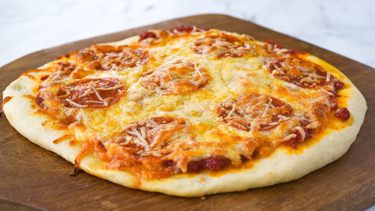 Personal Pizza Recipe | Perfect for 1-2 people - YouTube