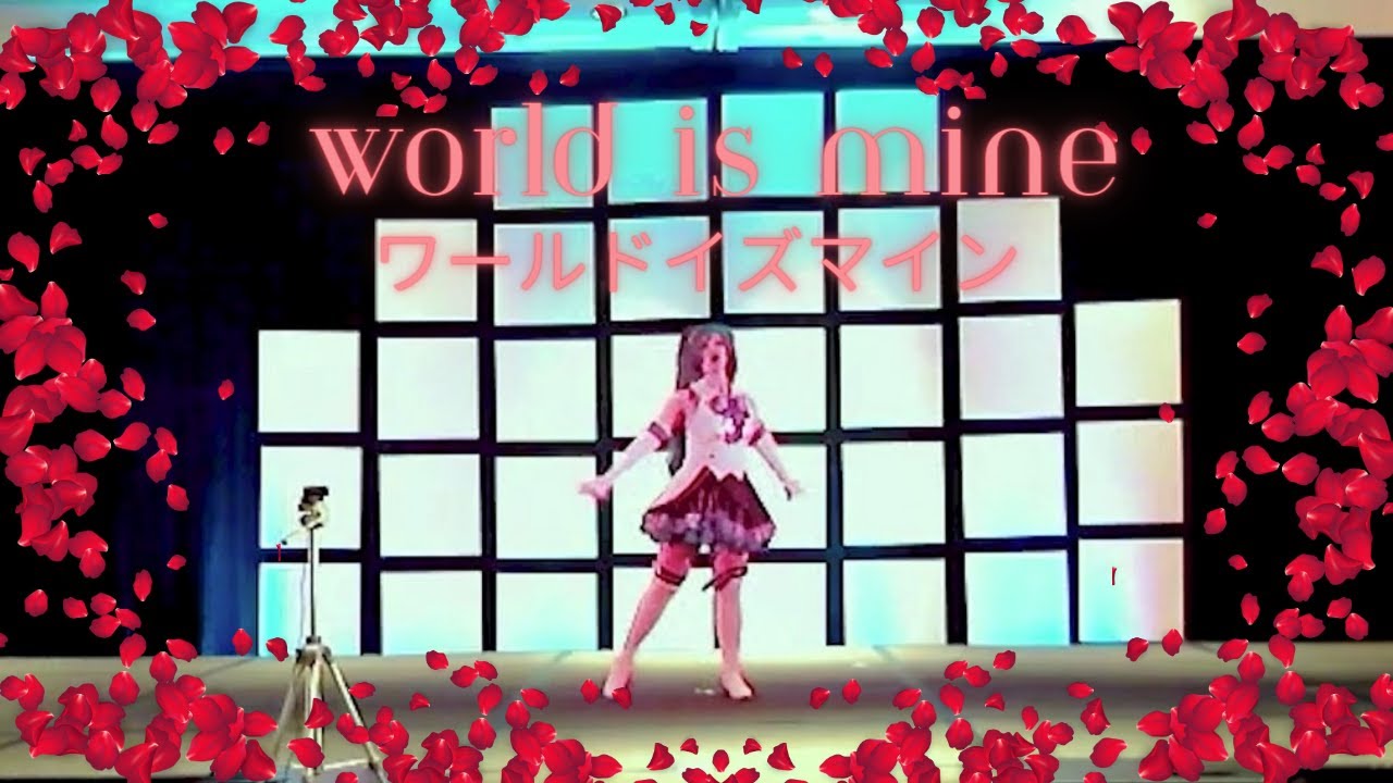 World is Mine ワールドイズマイン【Hatsune Miku VOCALOID Cosplay Dance Cover Live ...