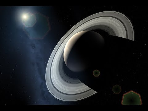 A Tour of the Gas Giant Saturn and its Moons - YouTube