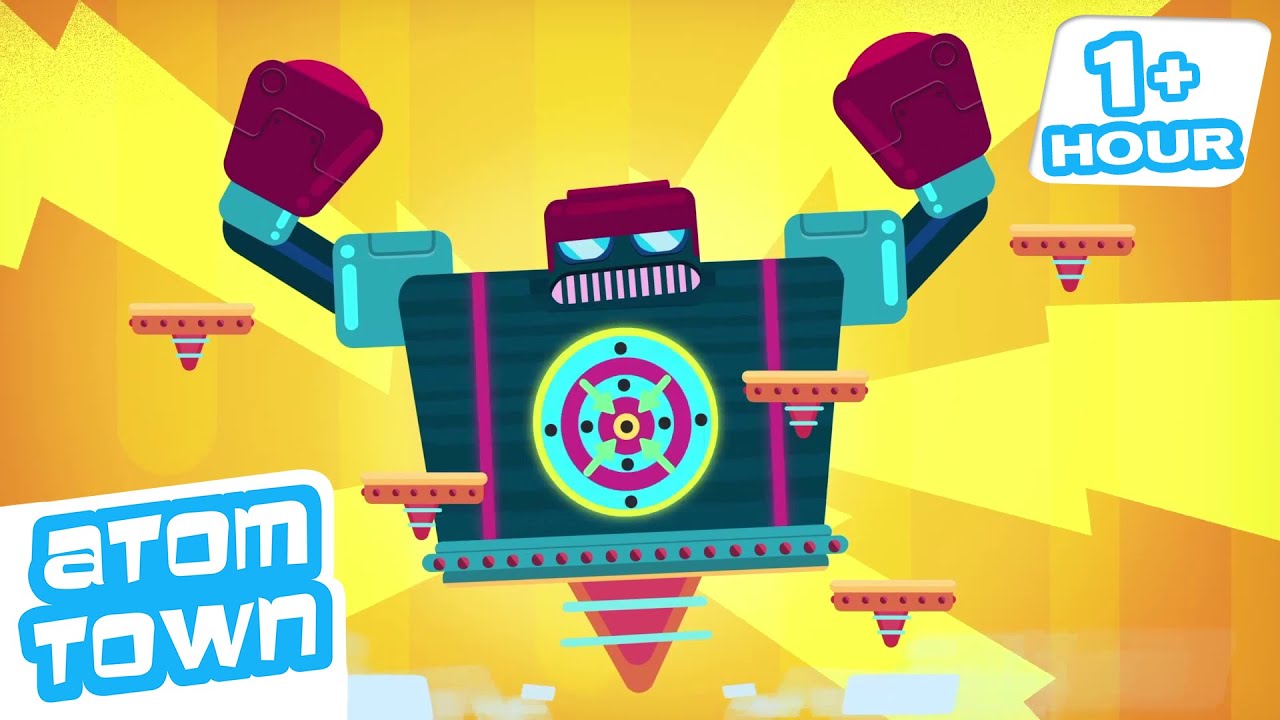 Atomic Buckyball | NEW COMPILATION | Fun Adventure's in Atom Town | 9 ...