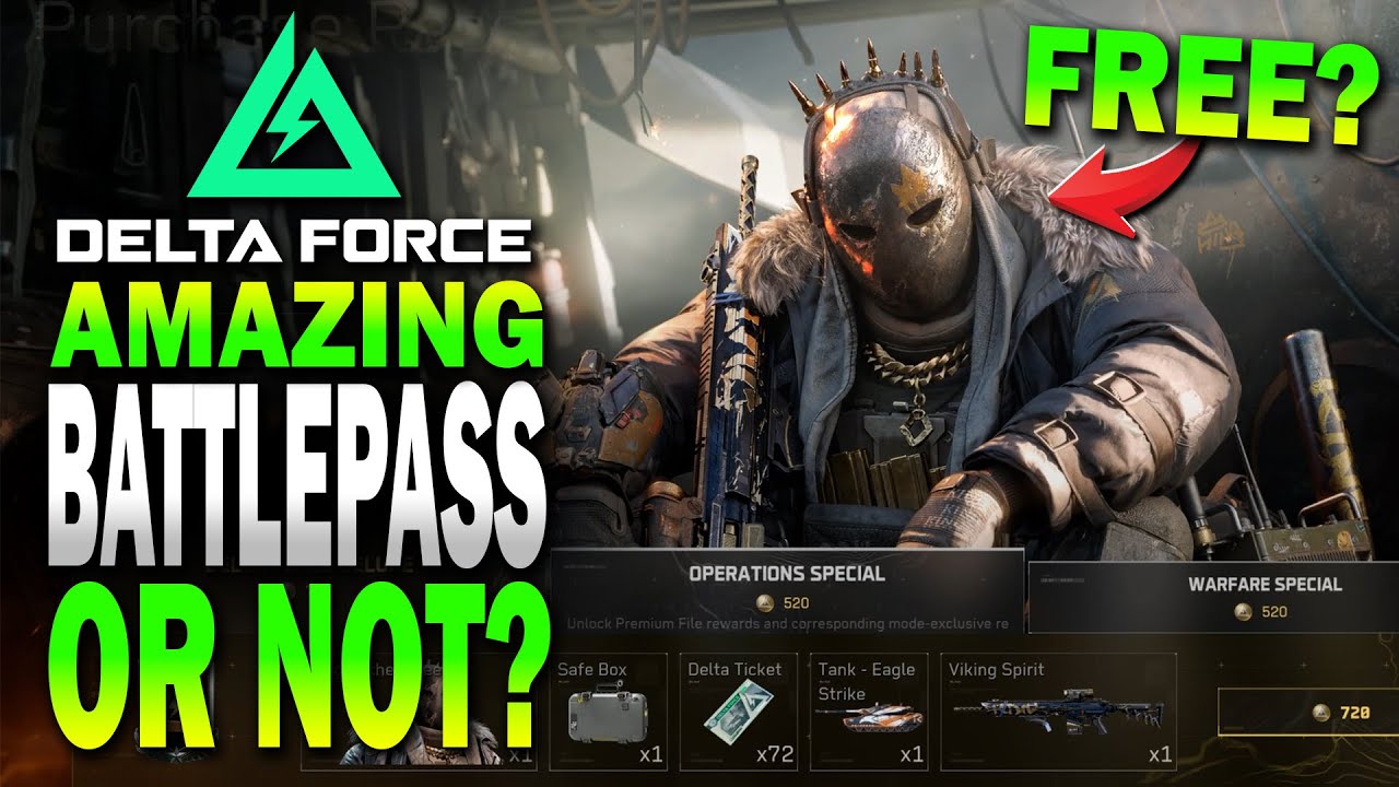 BATTLESPASS and WHAT's inside for HOW MUCH!? Delta Force - YouTube