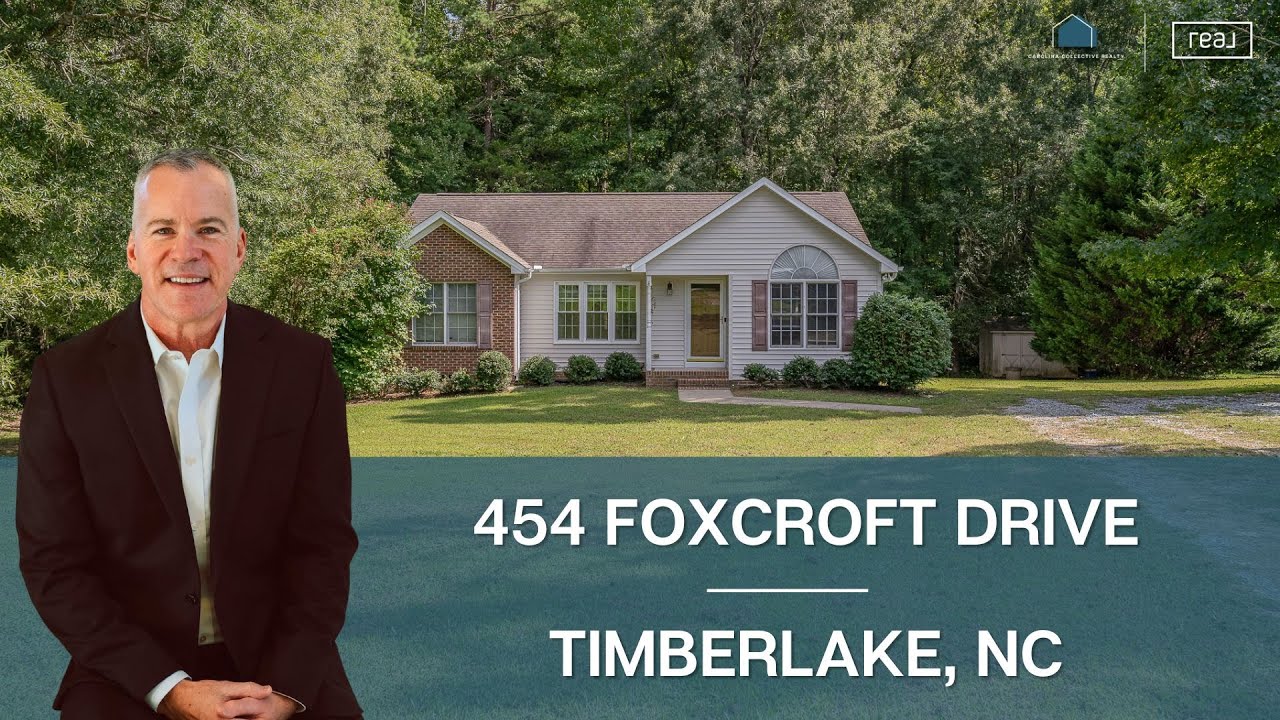 454 Foxcroft Drive in #timberlakenc | Gene Pitzer, Team Leader - YouTube