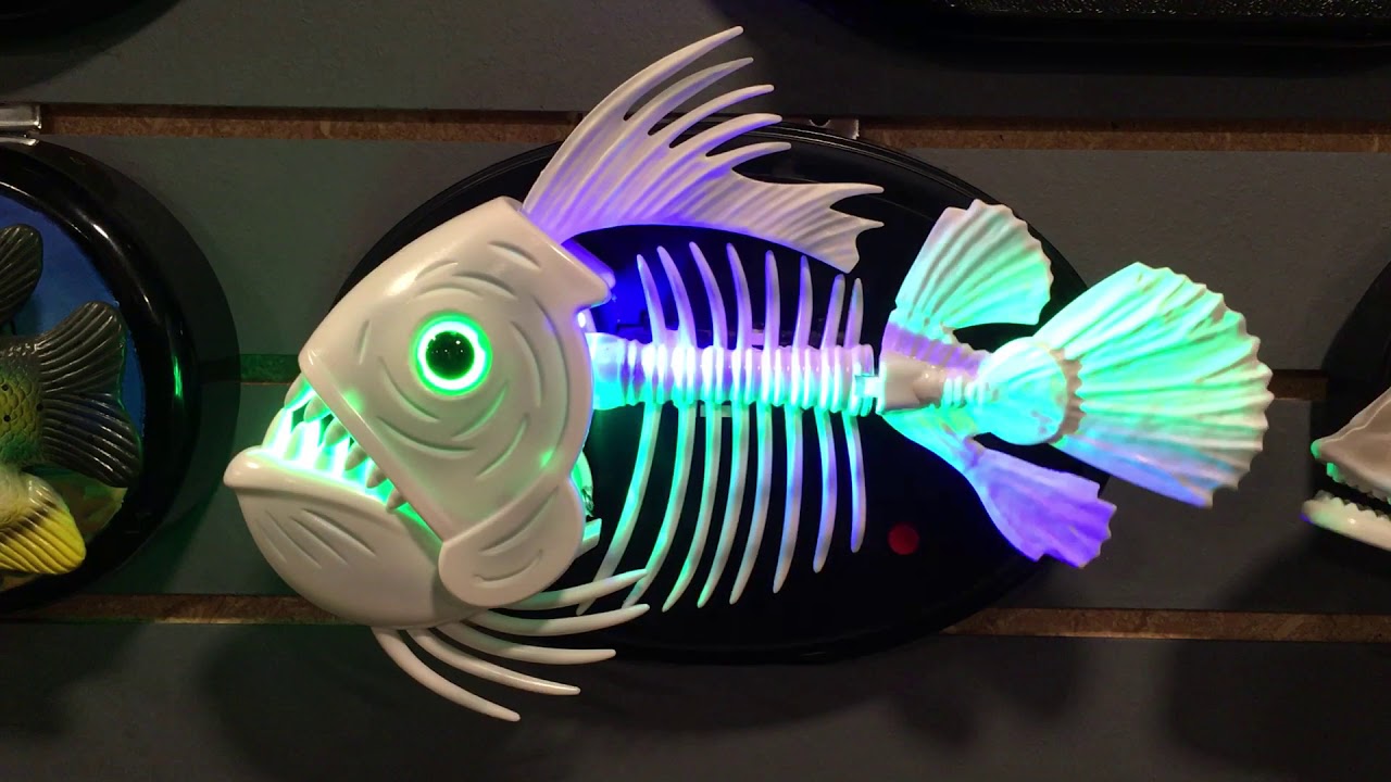 Gemmy Singing zombie fish - YouTube