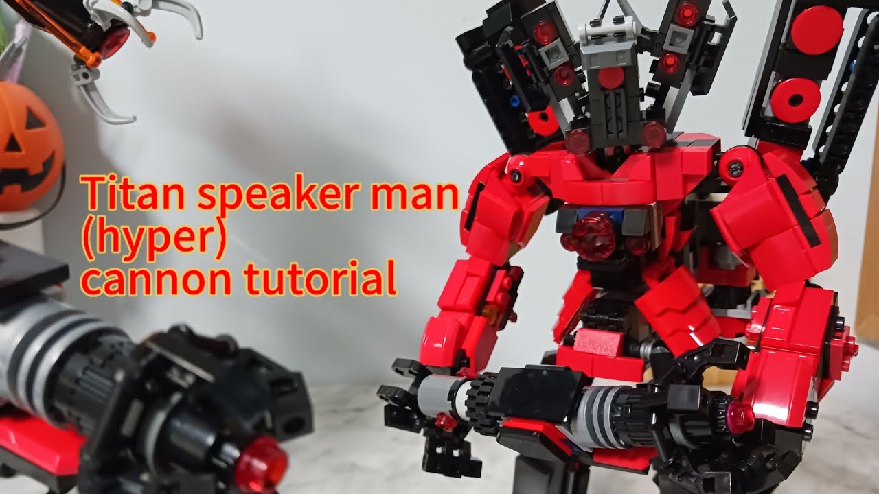Lego Upgraded TSM hyper cannon tutorial#skibiditoilet #lego #tutorial - YouTube