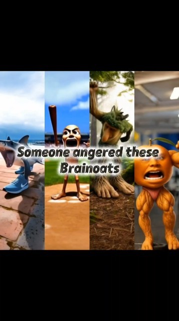 Look how adorably angry these BRAINROTHS are. #brainrot #popular - YouTube