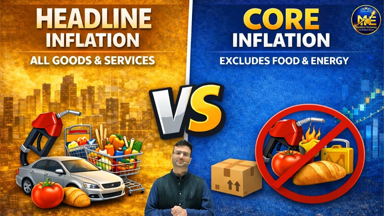 Headline Inflation vs Core Inflation | The Difference Most Students ...