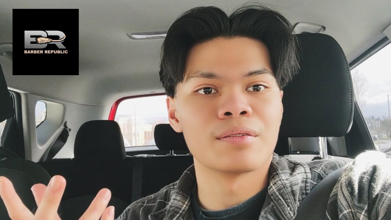 going to my first barber EVER - YouTube