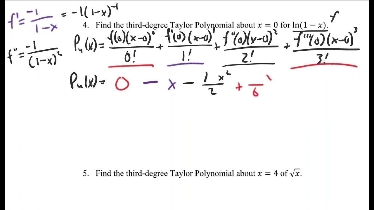 CalBC - Taylor Polynomial Approximations - #4 - YouTube