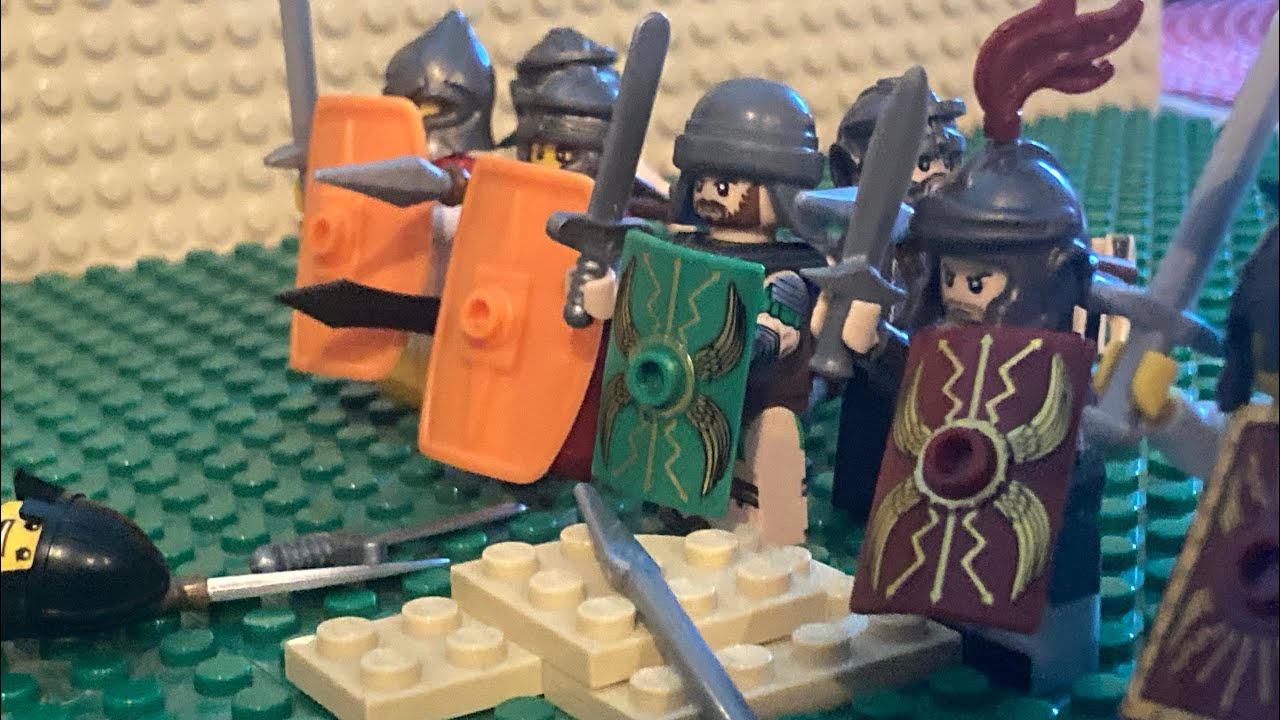 Lego Roman Punic Wars Battle - YouTube