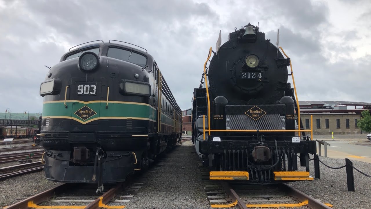 A Tour of Steamtown National Historic Site: May 2022 - YouTube