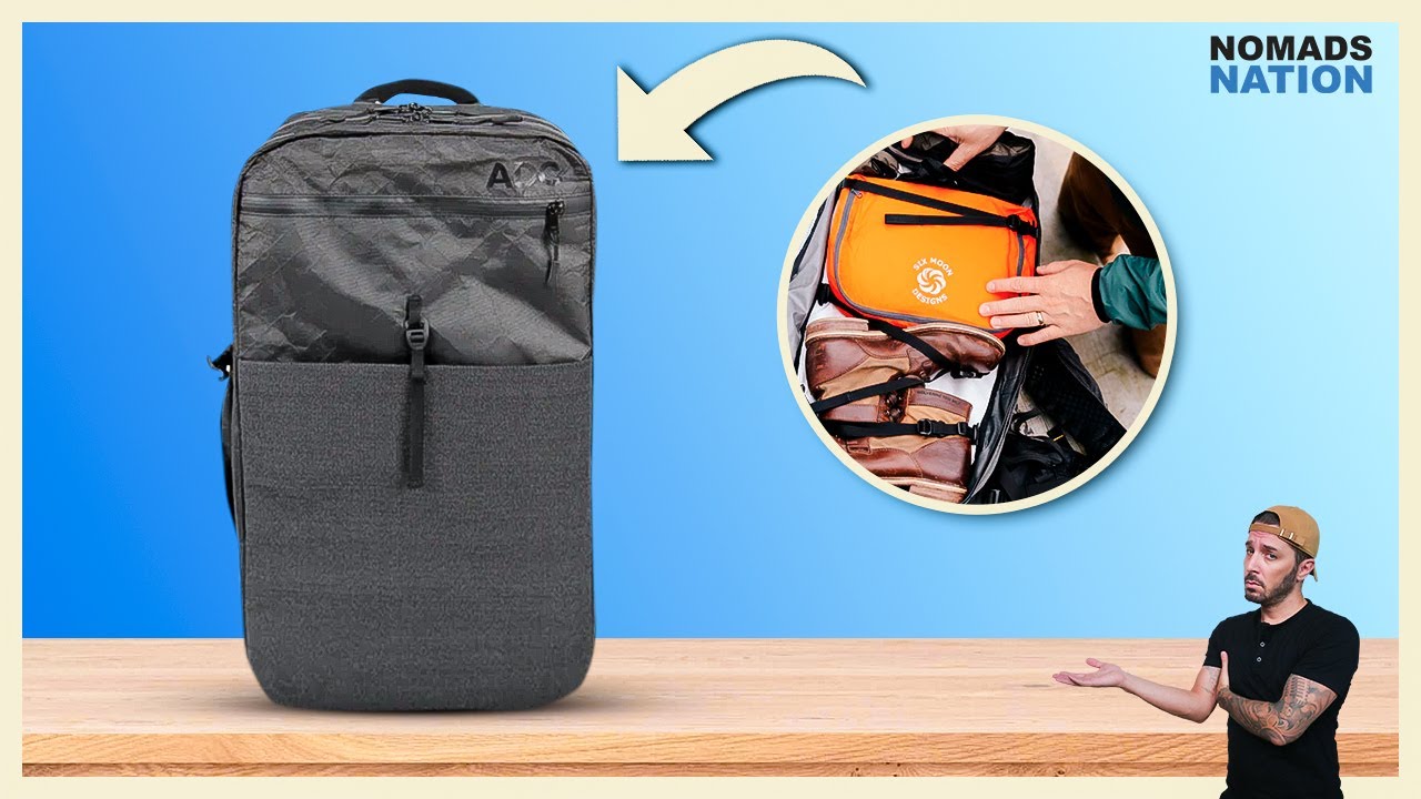 Six Moon Designs ADC Travel Backpack Review (Got some CRAZY features ...