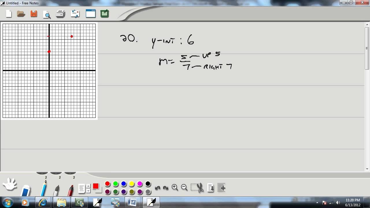 Elementary Algebra - Sample Final Exam - Problem 20 - YouTube