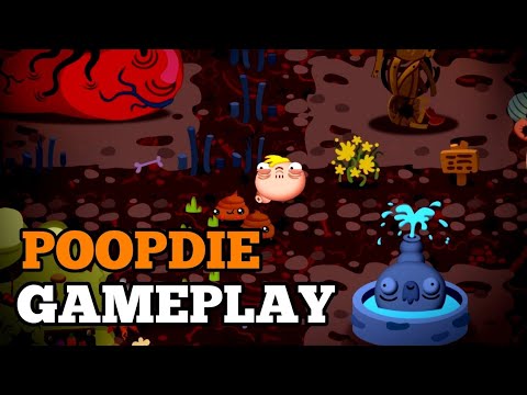 Poopdie Gameplay | New PewDiePie Game| Episode #1 Birth of the first ...