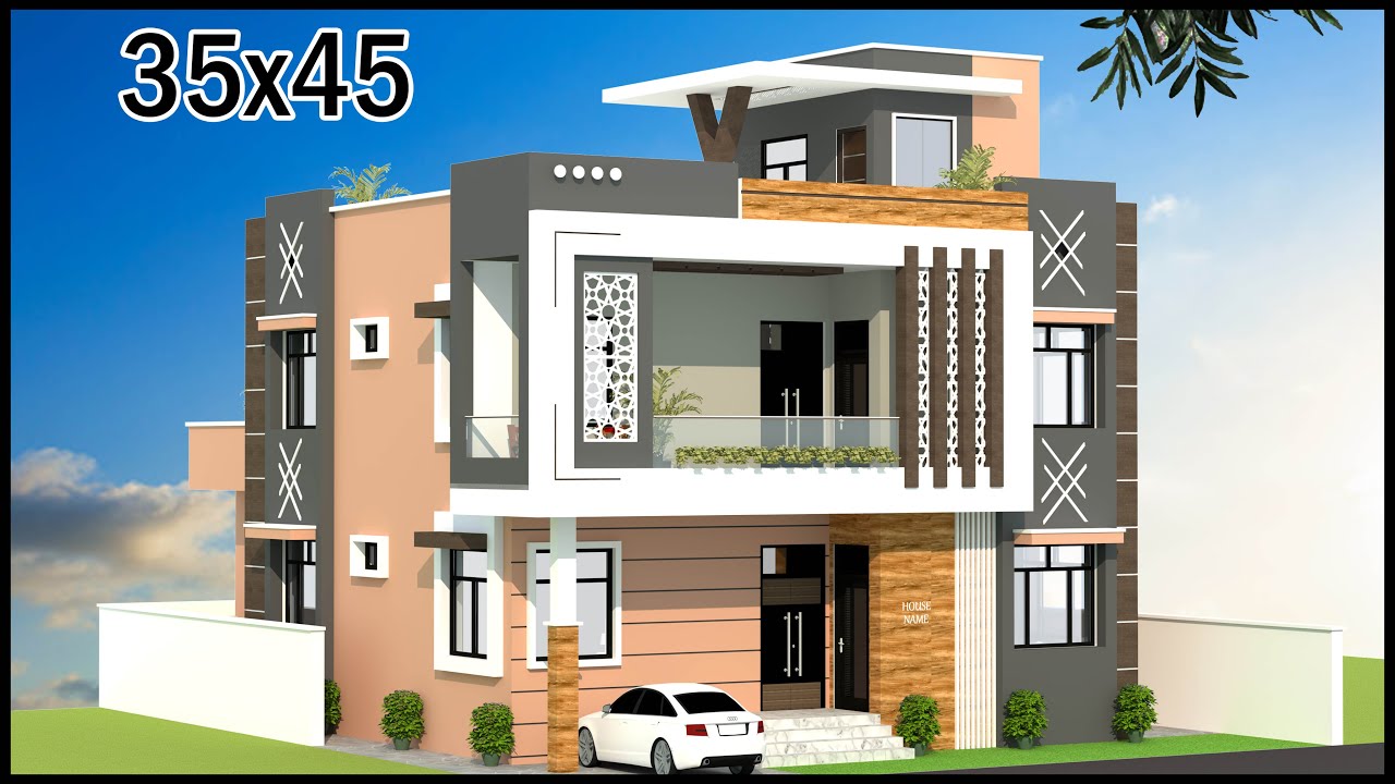 35 X80 Bungalow Design Elevation Designs |Smartscale House Design