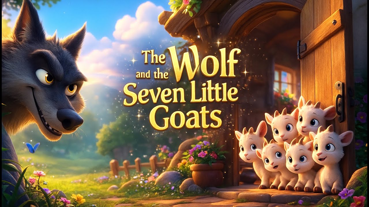 The wolf and the seven little goats – enchanting bedtime tale for kids ...