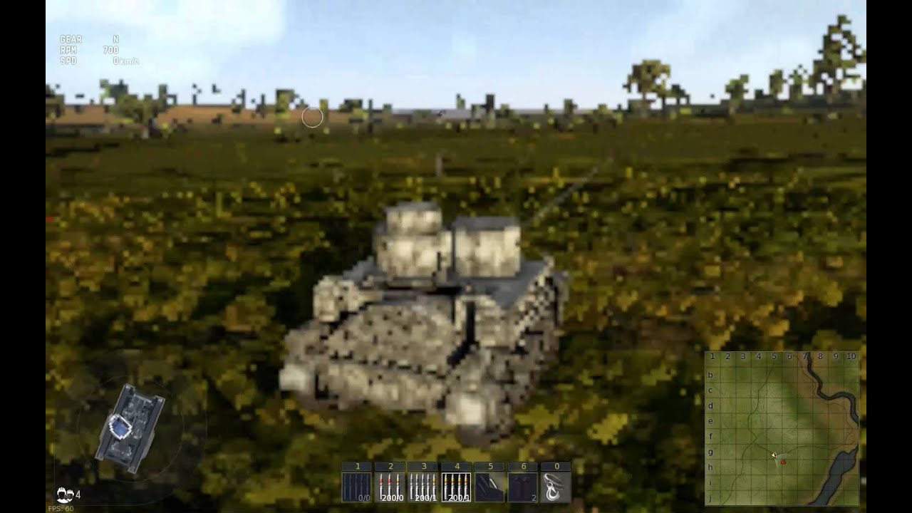 War Thunder ultra ultra low quality - YouTube