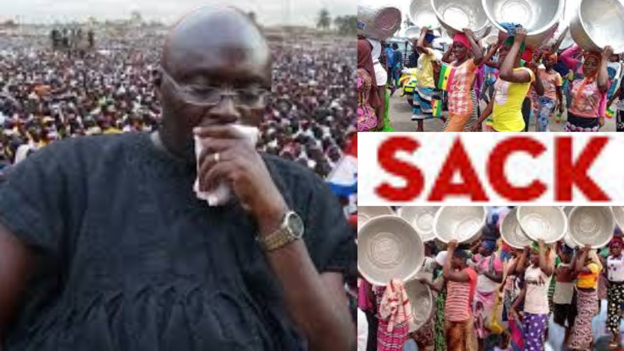 Dr Bawumia Is SO SAD NOW In His Office As Mahama ''ⱾACKS'' All Kayayei ...