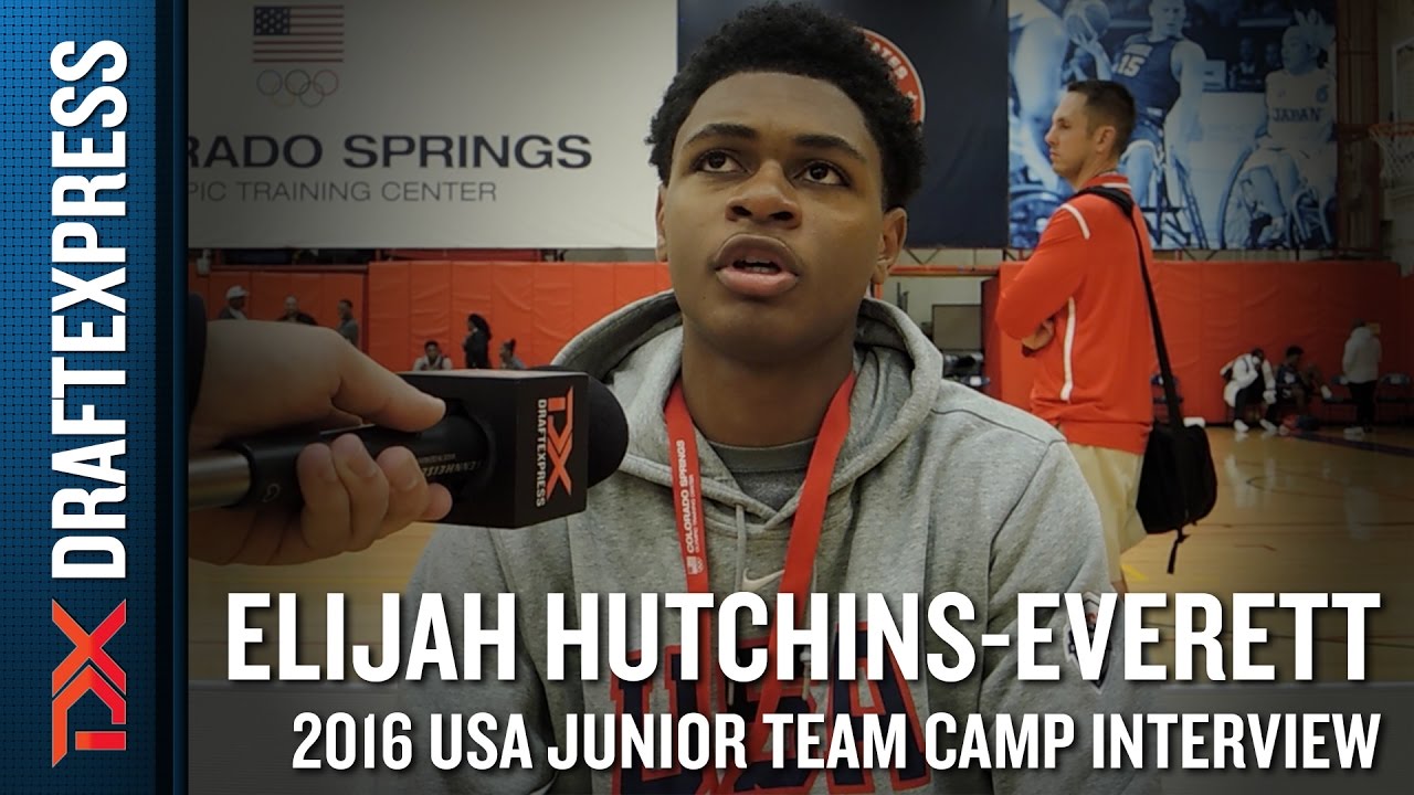 Elijah Hutchins-Everett Interview at USA Basketball Junior National ...