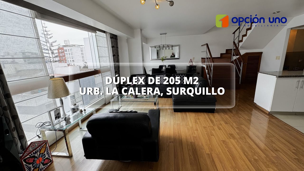 DÚPLEX DE 205 M2 EN LA CALERA - SURQUILLO - YouTube