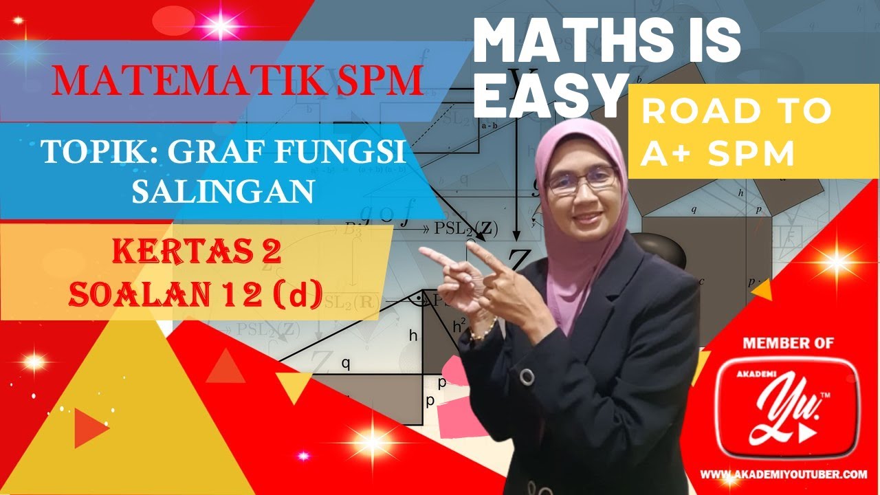MATEMATIK SPM : GRAF FUNGSI SALINGAN ( KERTAS 2) - YouTube