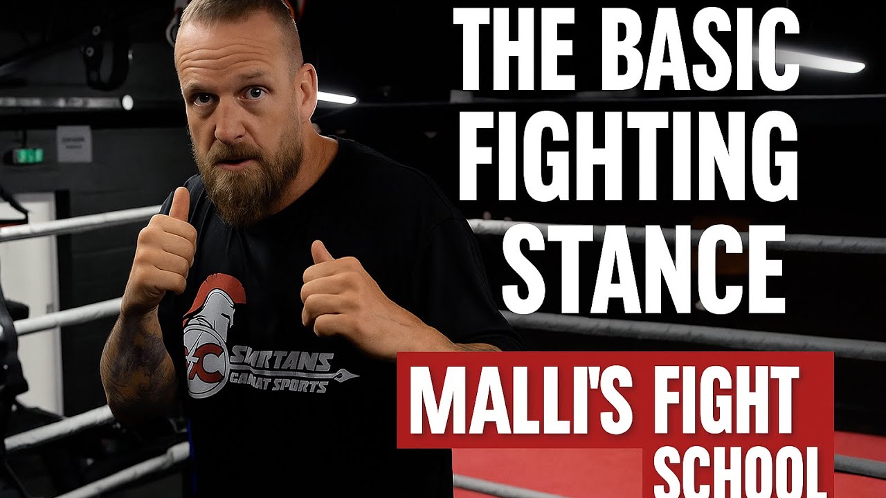 The Basic Fighting Stance| Malli's Fight School - YouTube