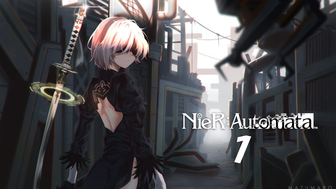 Nier Automata Walkthrough #1: 2B Is the Female Raiden - YouTube