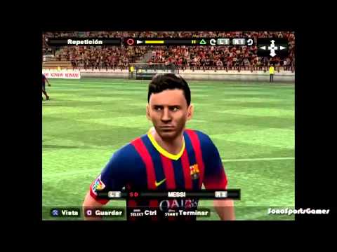 PES 2014 para PS2 en Español [DESCARGA] - YouTube