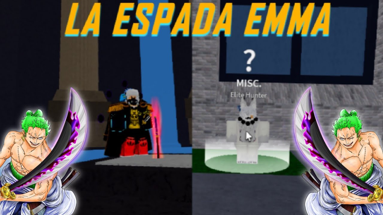 COMO CONSEGUIR LA ESPADA EMMA(YAMA)!!ROBLOX: BLOX FRUITS GUIA EN ...
