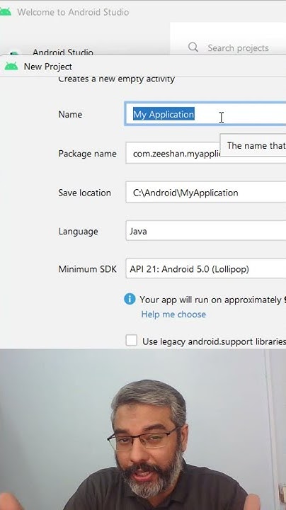 Create Android App in Android studio #shorts #coding #android #androidstudio #androidtutorial ...