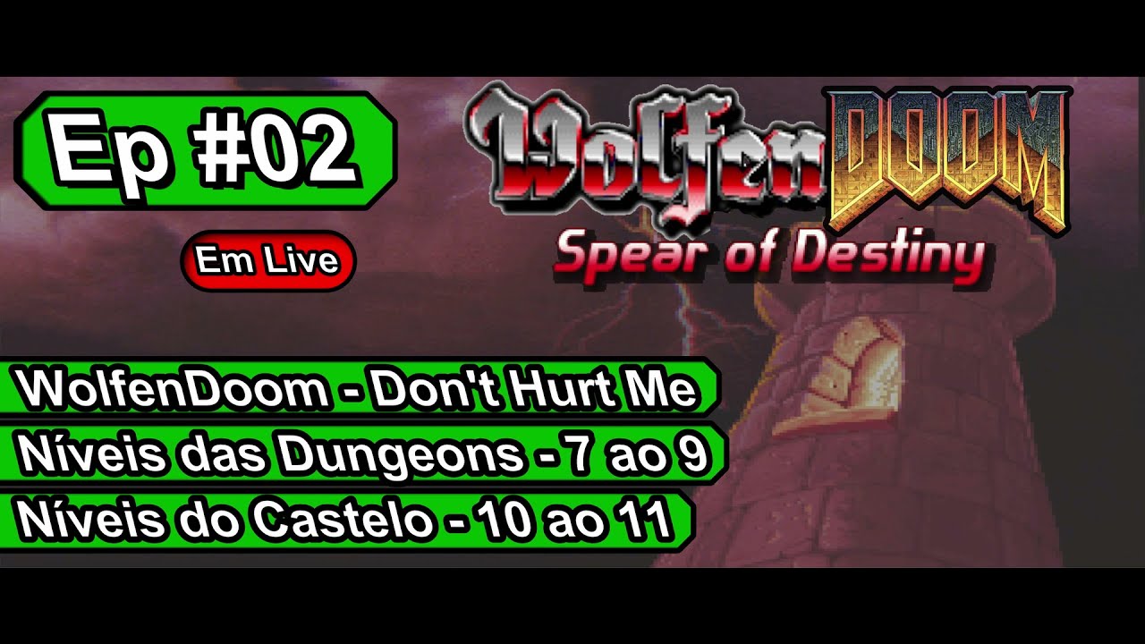 WolfenDoom Spear of Destiny Ep#02 Spear of Destiny com o GZDoom - YouTube