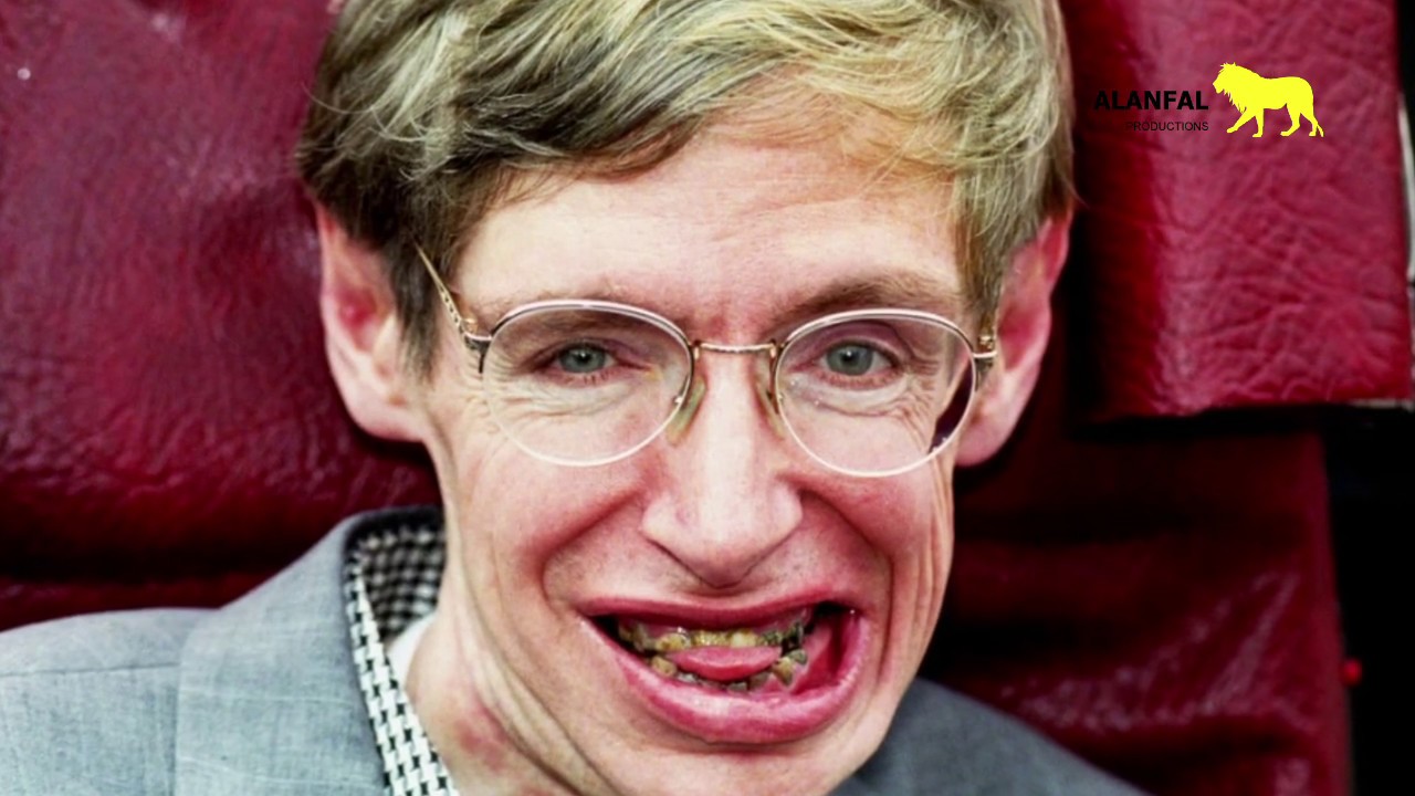 Real Face Of Stephen Hawking - YouTube