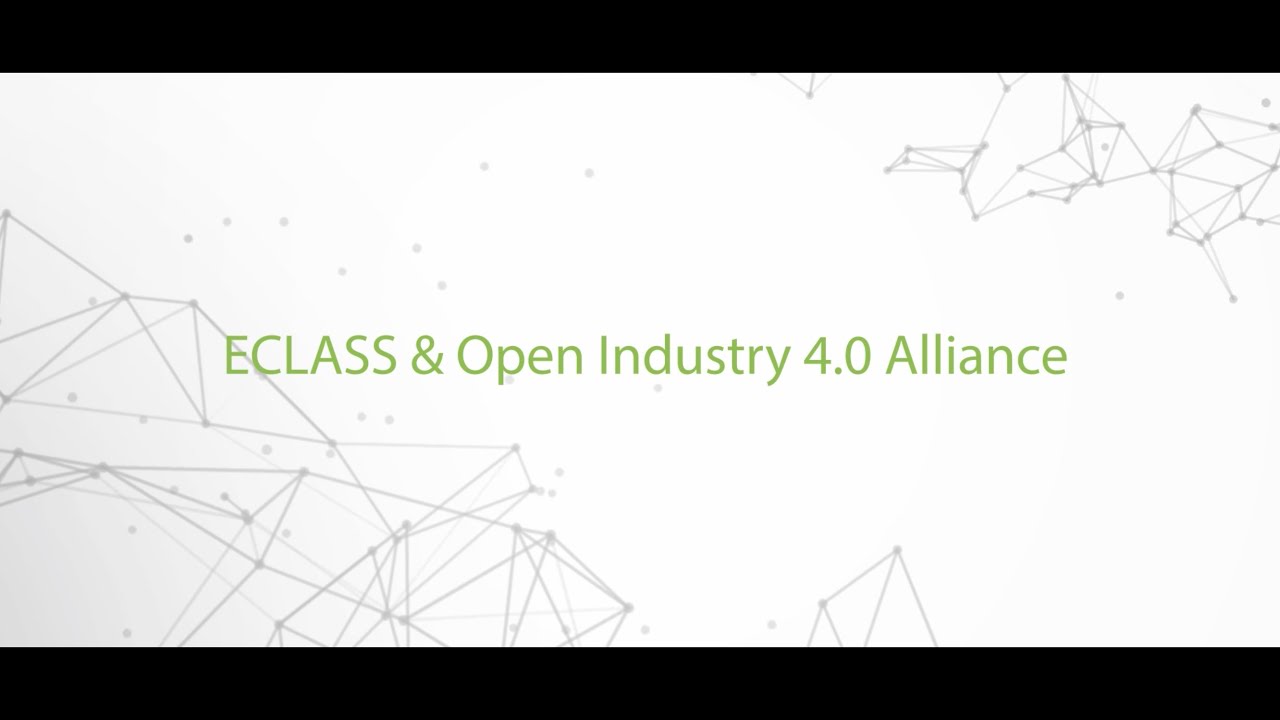 ECLASS und Open Industry 4.0 Alliance (OI4) - Deutsch - YouTube
