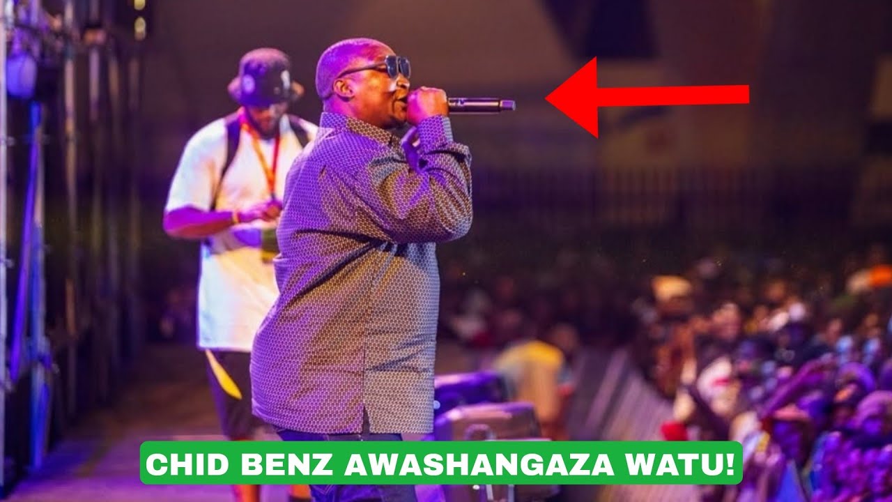 CHID BENZ AWASHANGAZA WATU/ MUOENEKANO WAKE MPYA/ MASHABIKI WAPAGAWA NA ...