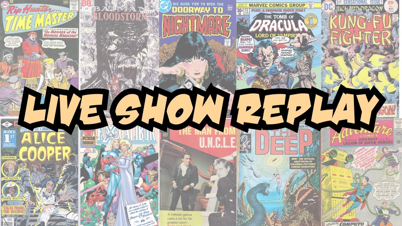 WHOLE LOTTA COMICS || COMIC LIVE SHOW REPLAY - YouTube