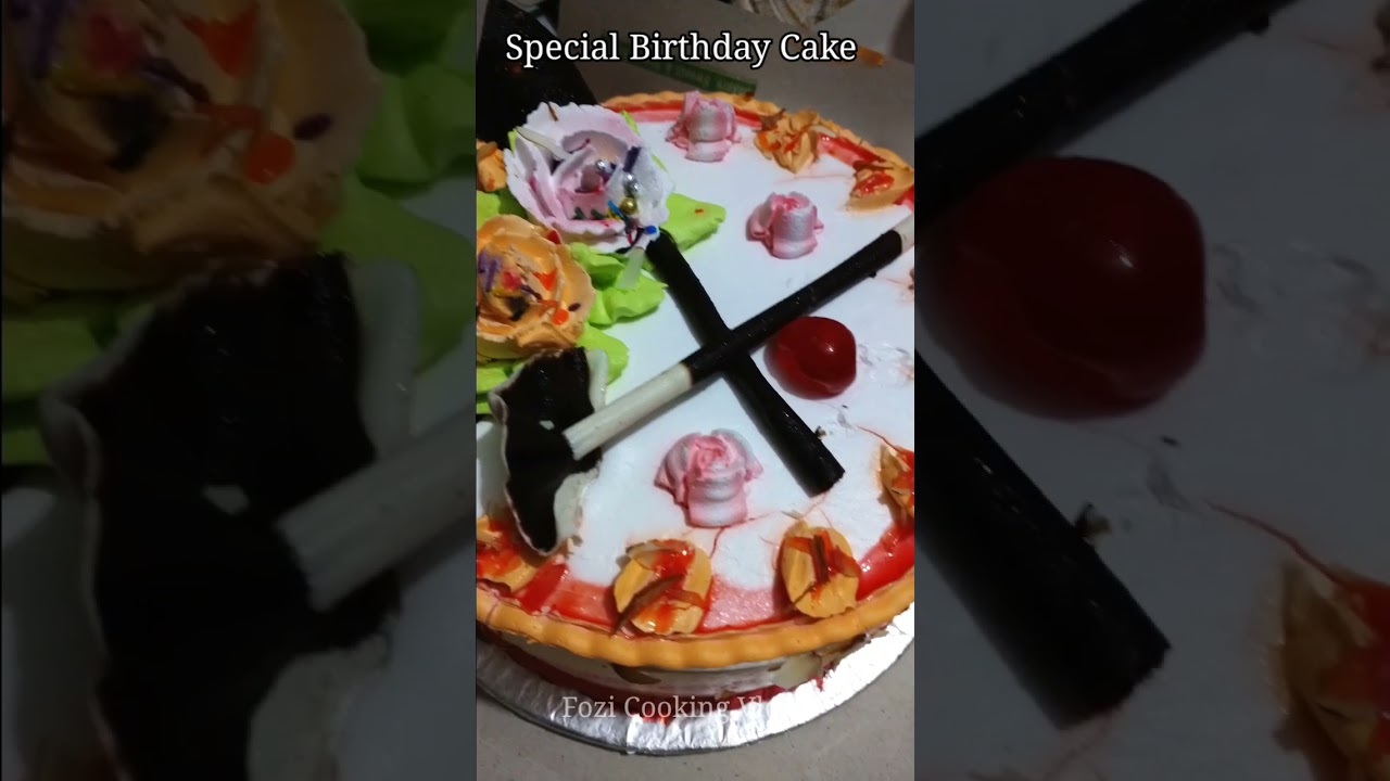 Yummiest Cake for my Birthday l Happy Birthday Cake from my beautiful ...