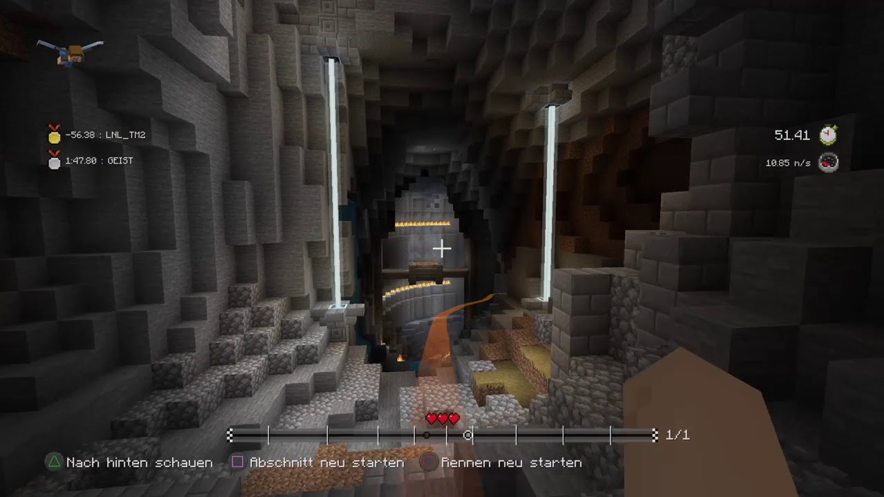 Minecraft Gleiten Gameplay #1 - YouTube