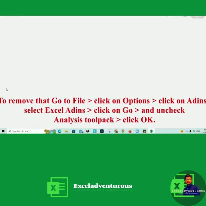 how-to-enable-data-analysis-tool-in-excel-youtube